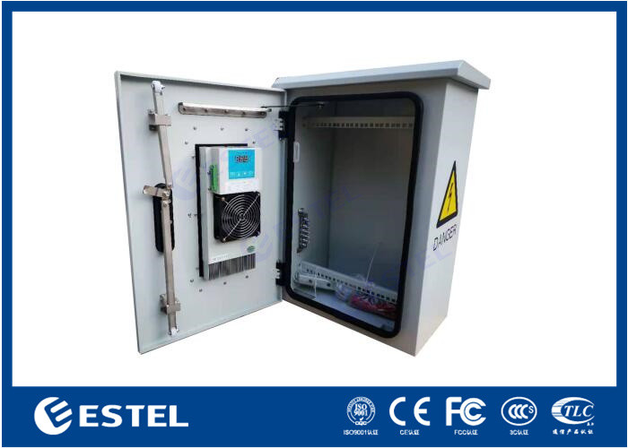 เครือข่ายตู้กลางแจ้ง 19 นิ้ว Rack 7U หนาวกันอากาศ